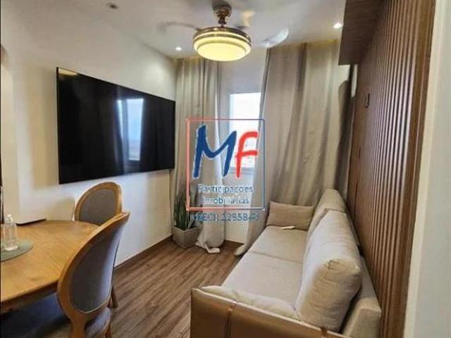 Excelente apto na Vila Matilde, com 38m² a.u 2 dormitórios, sala e cozinha. Prox. Metrô Vila Matil