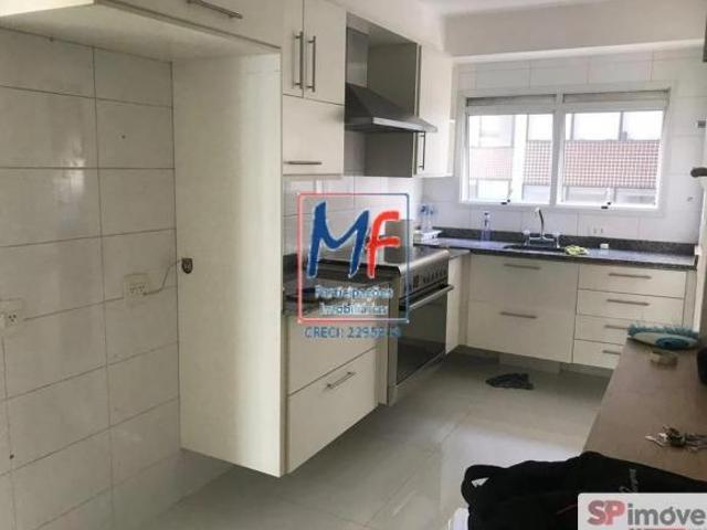 Excelente apto na Vila Olímpia, 140 m² a.u 3 dormitórios 3 suítes, sala, cozinha, varanda, 2 vag