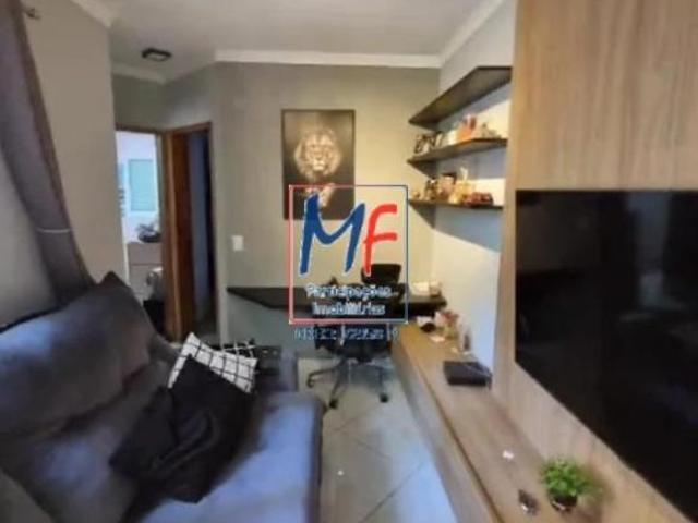 Excelente apto na Vila Assunção, Santo André/SP, com 49m² a.u 2 dormitórios, sala, cozinha, área d