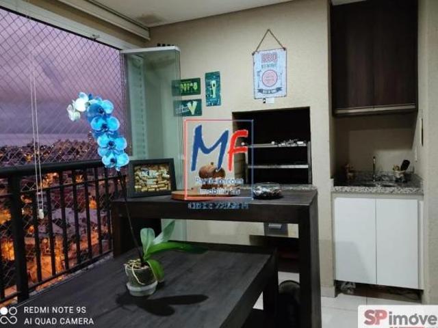 Excelente apto na Vila Curuçá, Santo André/SP, com 85m² a.u 3 dormitórios 1 suíte, sala, cozinha
