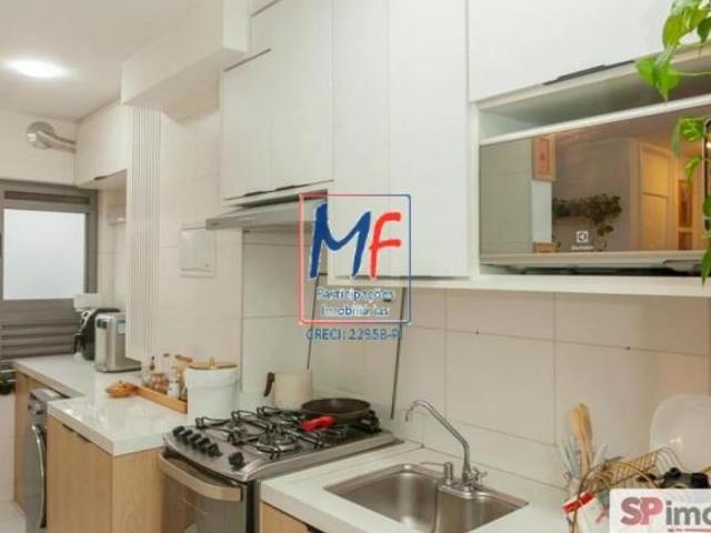 Excelente apto na Vila Constança, 46 m² a.u 2 dormitórios, sala, cozinha, escritório, depósito, 1