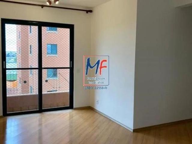 Excelente apto na Vila do Castelo, com 53m² a.u 2 dormitórios, sala, cozinha, varanda, área de ser
