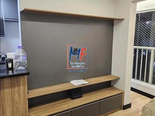 Excelente apto na Vila Guaca, com 41m² a.u 2 dormitórios, sala, cozinha, varanda envidraçada, 1 va