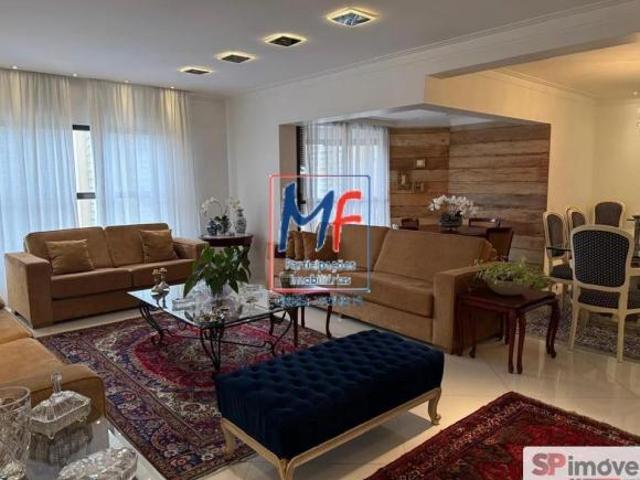 Excelente apto na Vila Gomes Cardim, 268 m² a.u 4 dormitórios 4 suítes, sala c/ 3 ambientes, coz
