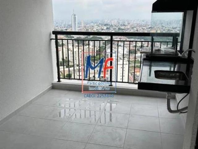 Excelente apto na Vila Prudente, com 64 m² a.u 2 dormitórios 1 suíte, sala, cozinha, varanda gou