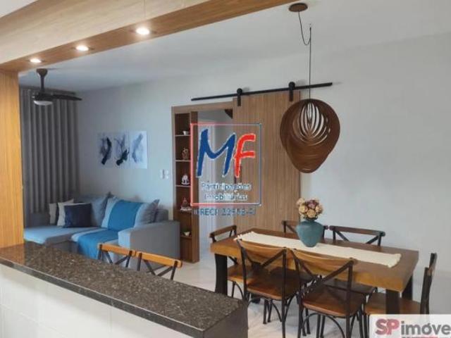 Excelente apto na Vila São Paulo, Mongaguá/SP, com 79m² a.u 2 dormitórios 1 suíte, sala, cozinha