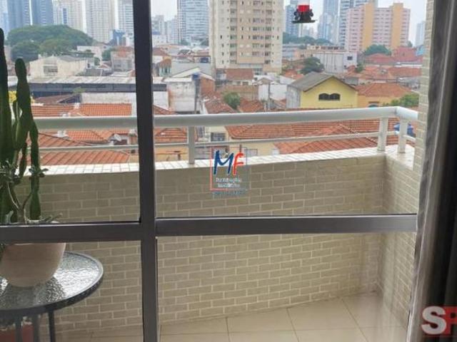 Excelente apto na Vila Zilda Tatuapé, com 71 m² a.u 2 dormitórios 1 suíte, sala, cozinha, lava