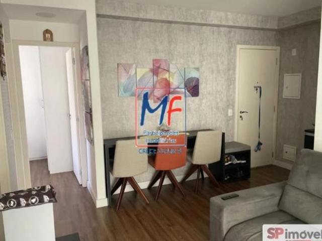 Excelente apto na Aclimação, com 51 m² a.u 2 dormitórios, sala, cozinha, varanda, 1 vaga, lazer. P