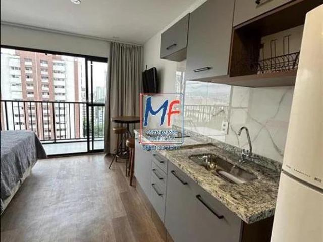 Excelente apto na Água Branca, com 26m² a.u 1 dormitório, cozinha planejada, banheiro, varanda, la
