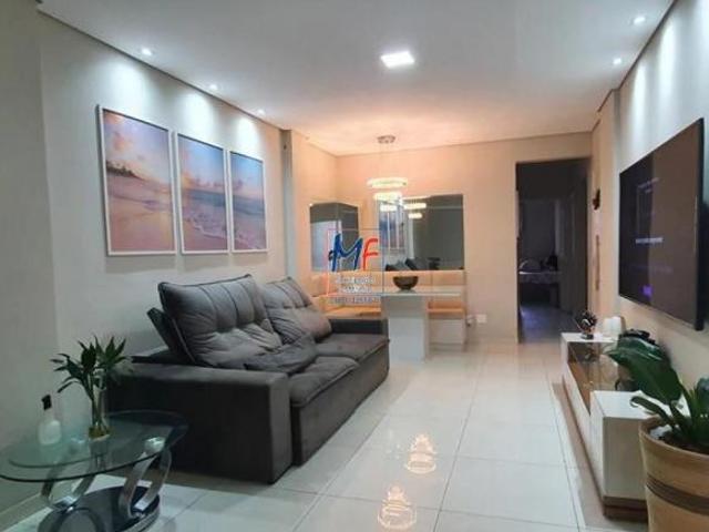 Excelente apto na Bela Vista, com 93 m² a.u 2 dormitórios, sala e cozinha planejada, impecável, a