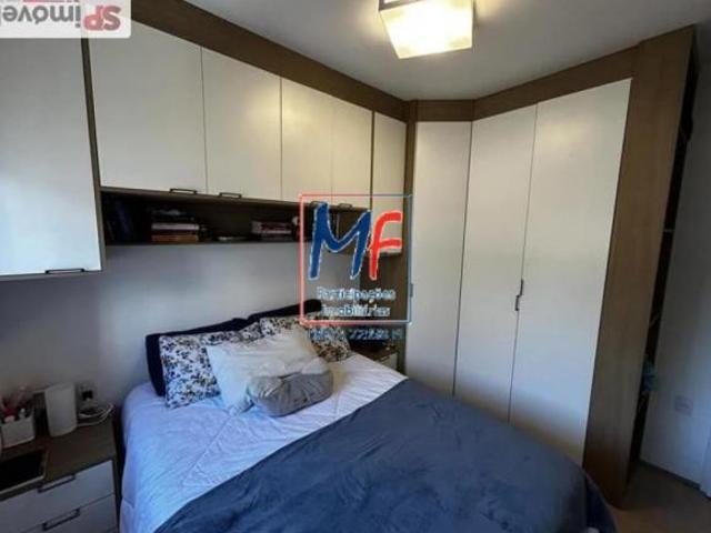 Excelente apto na Chácara Santo Antônio Zona Leste, com 51 m² a.u 2 dormitórios 1 suíte, sala