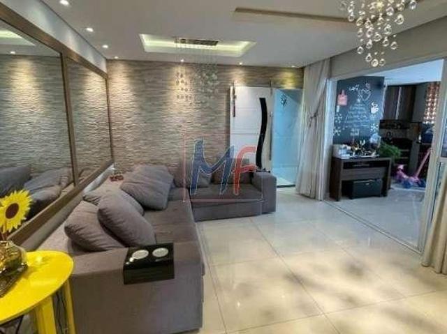 Excelente apto na Mooca, com 115m² a.u 3 dormitórios, sala, cozinha, 2 vagas e lazer completo.Pro