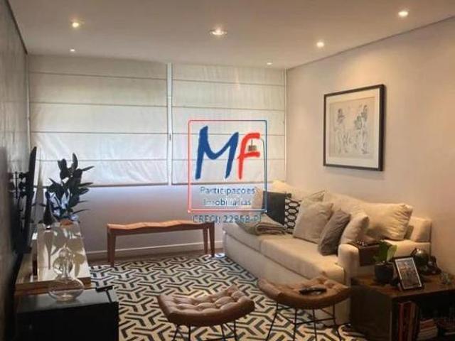Excelente apto no bairro de Santa Cecília, com 100 m² a.u 2 dormitórios, sala, cozinha, área de se