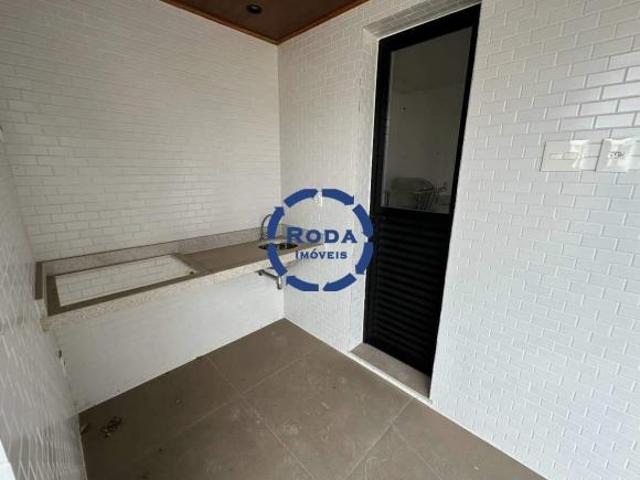 Excelente apto no boqueirão, com 1 suíte, lavabo, varanda gourmet, vaga demarcada