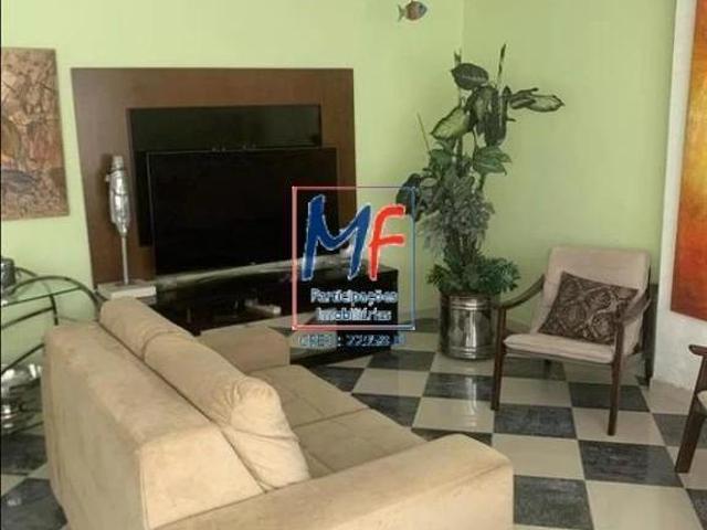Excelente apto no Guarujá/SP, com 160 m² a.u 3 dormitórios 1 suíte, sala, cozinha, 2 vagas. Prox