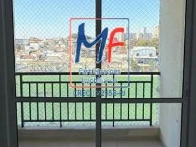 Excelente apto no Jardim Brasil Zona Norte SP, com 53 m² a.u 2 dormitórios 1 suíte, sala, cozi