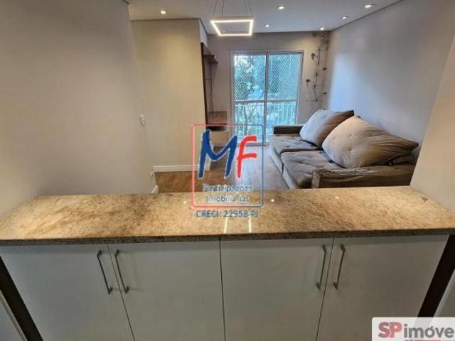 Excelente apto no Parque Novo Mundo, com 55 m² a.u 2 dormitórios 1 suíte, sala, cozinha, sacada