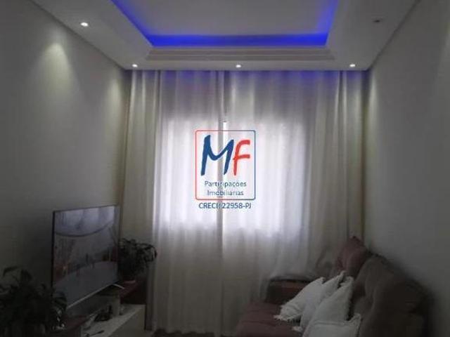 Excelente apto no Parque Rebouças, com 44m² a.u 2 dormitórios, sala, cozinha, moveis planejados, á