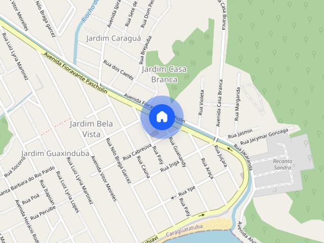 Excelente apto para locação mobiliado Martin de Sá, Caraguatatuba Sp
