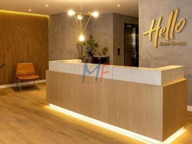 Excelente apto studio a venda em Higienópolis, com 24m² a.u 1 dormitório, sala, cozinha, banheiro