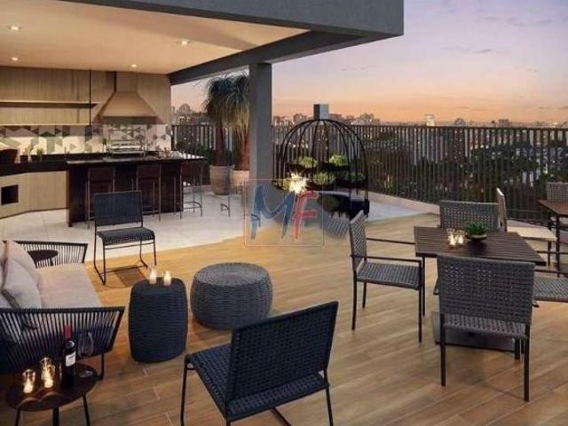 Excelente Apto Studio no Alto da Mooca, 25m² a.u 1 quarto, sala, cozinha, varanda, banheiro. Prox