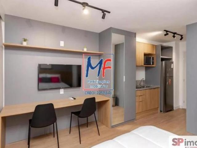 Excelente apto studio no Jardim das Acácias, com 26 m² a.u 1 dormitório, sala, cozinha, banheiro