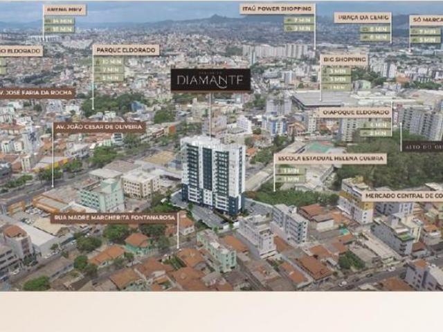 EXCELENTE APARAMENTO COM SUITE EM Ã?TIMA LOCALIZAÃ?Ã?O DO BAIRRO ELDORADO EM CONTAGEM
