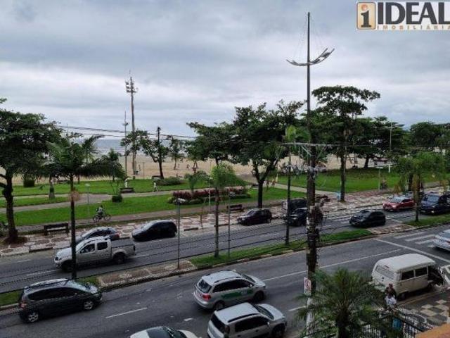 EXCELENTE APARTAMENTO, 3 DORMITÓRIOS, 2 SUÍTES COM 2 VAGAS DEMARCADAS, DE FRENTE PARA A PRAIA! UM DO