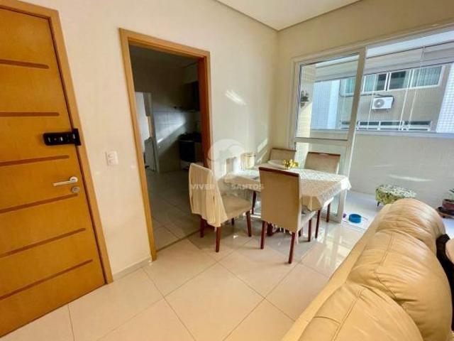 Excelente apartamento 02 dormitórios 1 suíte – 1,5 quadra da praia – Gonzaga – Santos SP