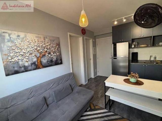 Excelente apartamento com 2 dormitórios à venda, 35 m² por R$ 440.000 Barra Funda São Paulo/SP
