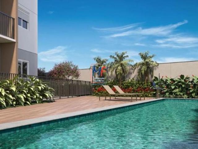 Excelente apartamento com 41 m² de área útil, 2 dormitórios, lazer completo, ótima localização, la