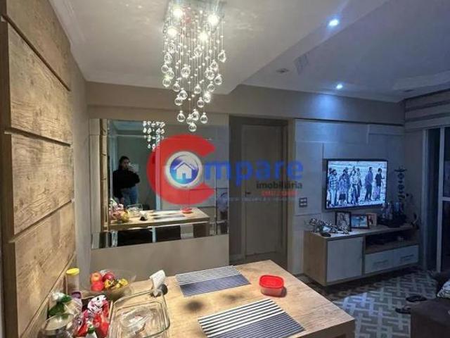 Excelente Apartamento à venda, com 48 metros, 2 dormitórios, 1 vaga Ponte Grande, Guarulhos, SP