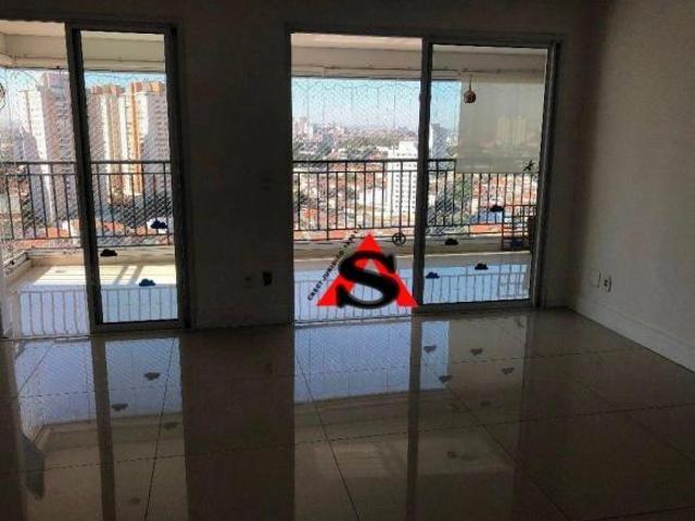 Excelente apartamento de 113m2, com varanda gourmet envidraçada, andar alto, ensolarado, sol da ma