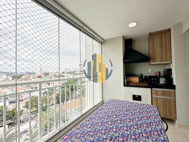 EXCELENTE APARTAMENTO DE 2 DORMITÓRIOS COM VARANDA GOURMET E 2 VAGAS