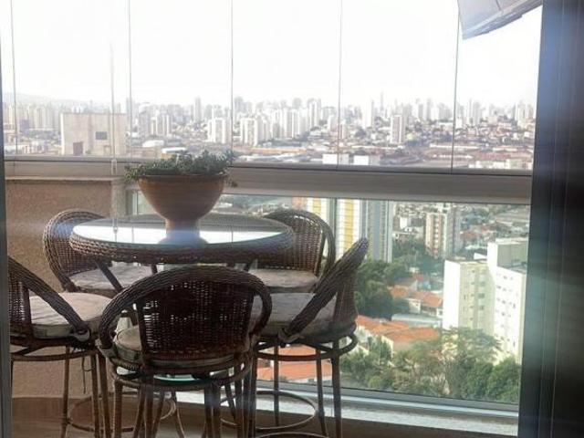 Excelente Apartamento de Alto Padrão Andar Alto com 141 m²/3 Suites/ 4 Vagas à Venda na Vila Monumen