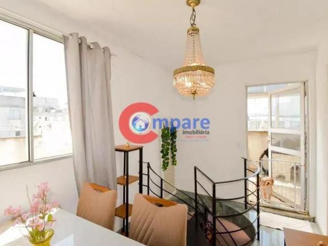 Excelente Apartamento duplex à venda, 107 metros, 3 dormitórios Cidade Parque Alvorada, Guarulh