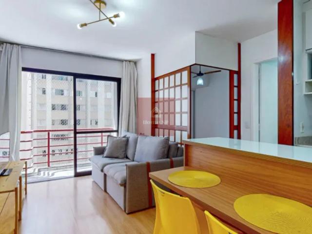 Excelente apartamento em Moema Pássaros com 35m², 1 dormitório, 1 vaga