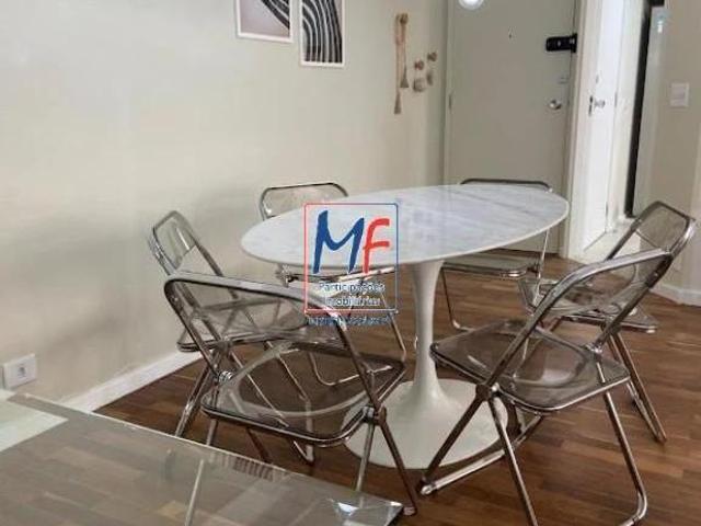 Excelente Apartamento Itaim Bibi, 103 m² a.u com 2 dormitório 1 suite, mobiliado, decorado