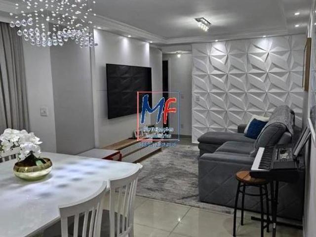 Excelente apartamento localizado bairro da Vila Guiomar, com 82 m² a.u 3 dorms 1 suíte, terra