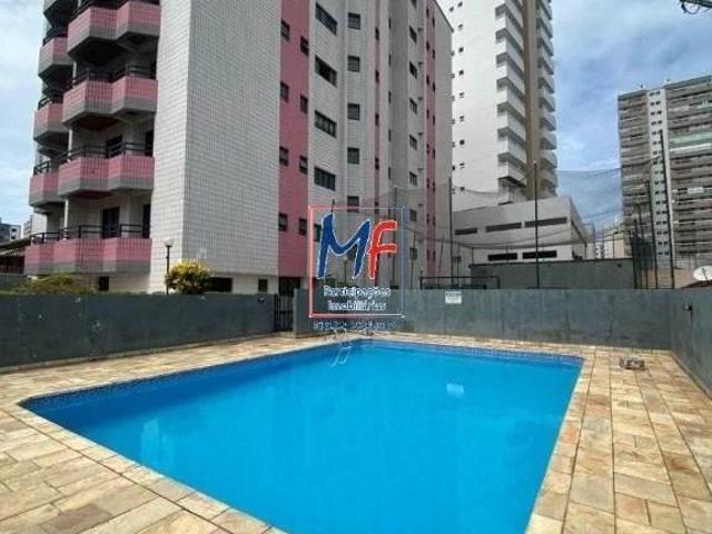 Excelente apartamento localizado na Praia Grande à 400 metros da Praia, com 75 m² a.u 1 dorm sen