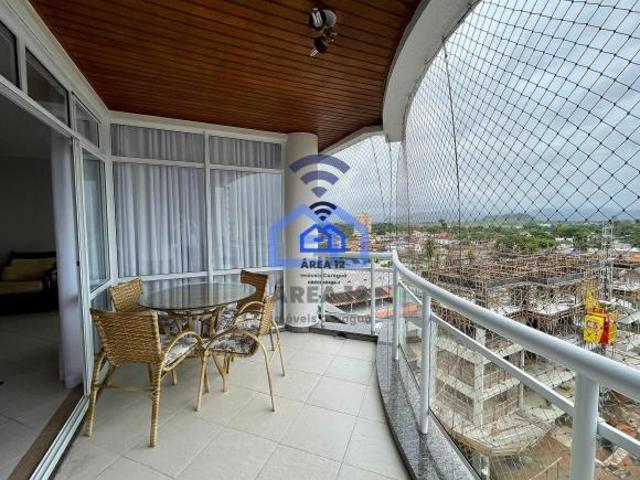 Excelente Apartamento mobiliado à venda três dormitórios na avenida da praia do Indaiá, Bairro nob