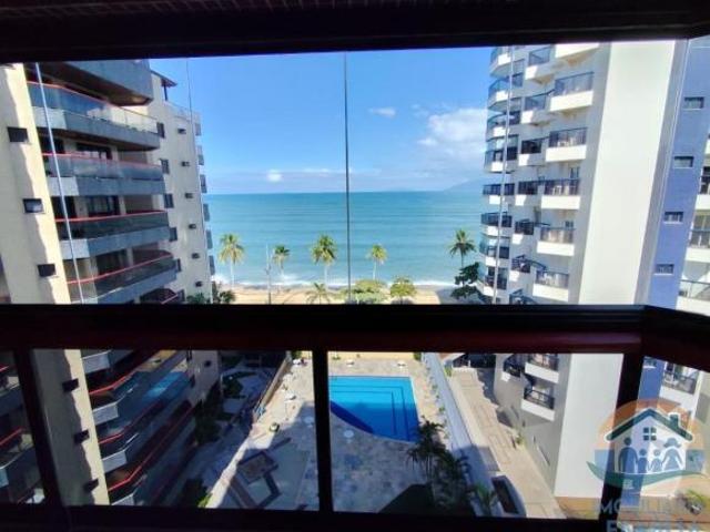 EXCELENTE APARTAMENTO MOBILIADO COM VISTA MAR LOCALIZADO NA ORLA DA PRAIA MARTIM DE SÁ EM CARAGUATAT