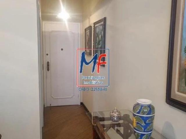 Excelente Apartamento mobiliado em Santos, com 62 m² a.u, 2 dormitórios 1 suíte, 2 banheiros 1 d