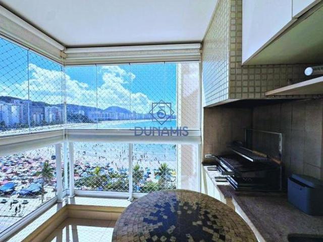 EXCELENTE APARTAMENTO NA PRAIA DAS ASTÚRIAS FRENTE MAR COM LAZER COMPLETO