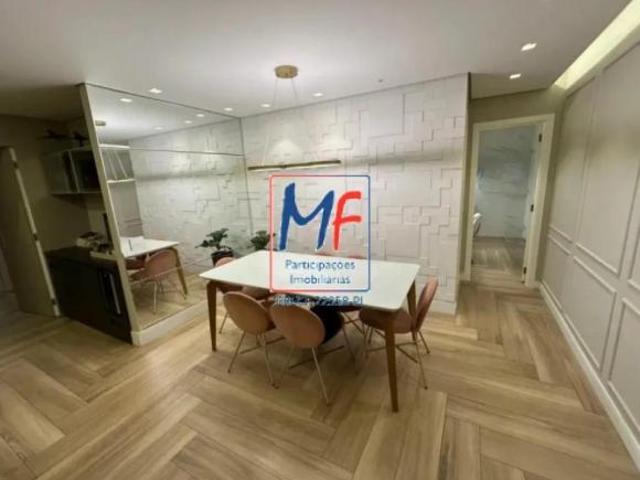 Excelente apartamento na Vila Mascote com 127 m² de área construída, 3 suítes, 4 banheiros, mobiliad