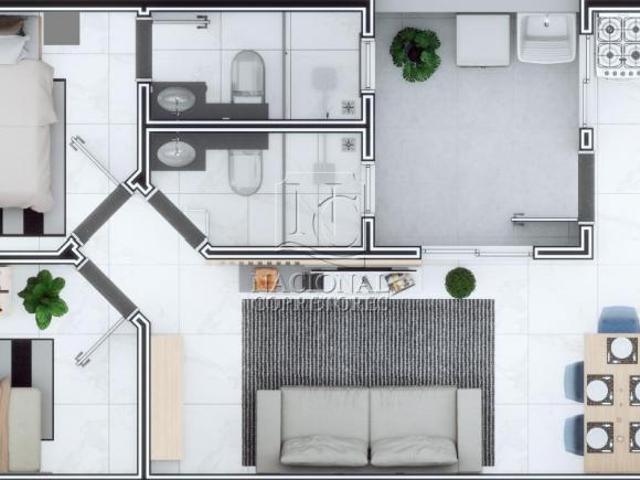 Excelente apartamento sem condomínio à venda no bairro Paraíso. Com uma área útil de 48,87m²,com 2 d