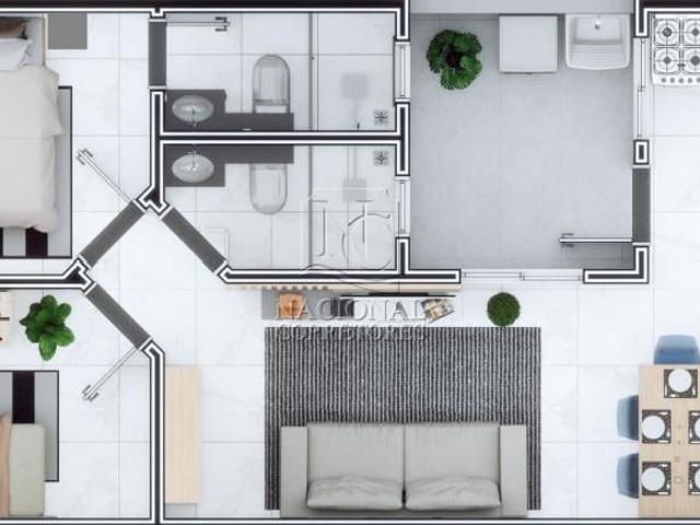 Excelente apartamento sem condomínio à venda no bairro Paraíso. Com uma área útil de 48,87m²,com 2 d