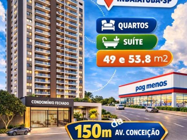 Confortável apartamento para venda em Aqui se Vive com 2 quartos, sendo 1 suíte, 53m²