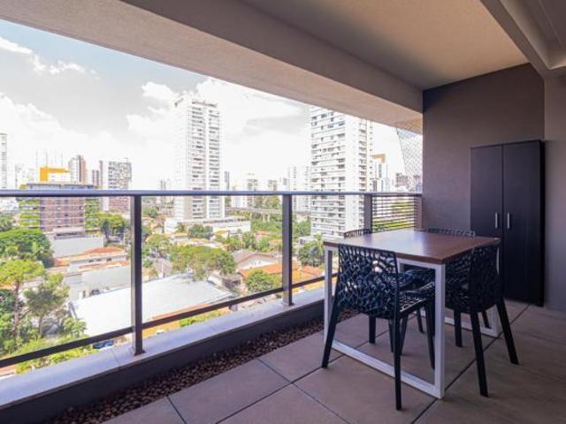 Deslumbrante apartamento para venda em Brooklin Paulista com 1 quarto, sendo 1 suíte, 41m²