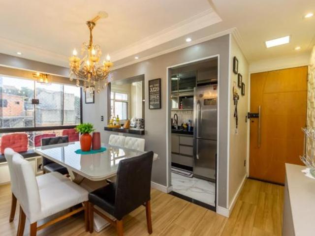 Funcional apartamento para venda em Cangaiba com 3 quartos, 56m²